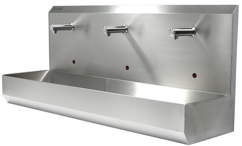 Sensorbediende handwasbakken - Bosgraaf techniek